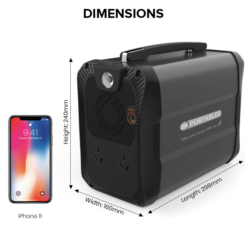Minotaur Hand-held Lithium Solar Generator - SR Portables