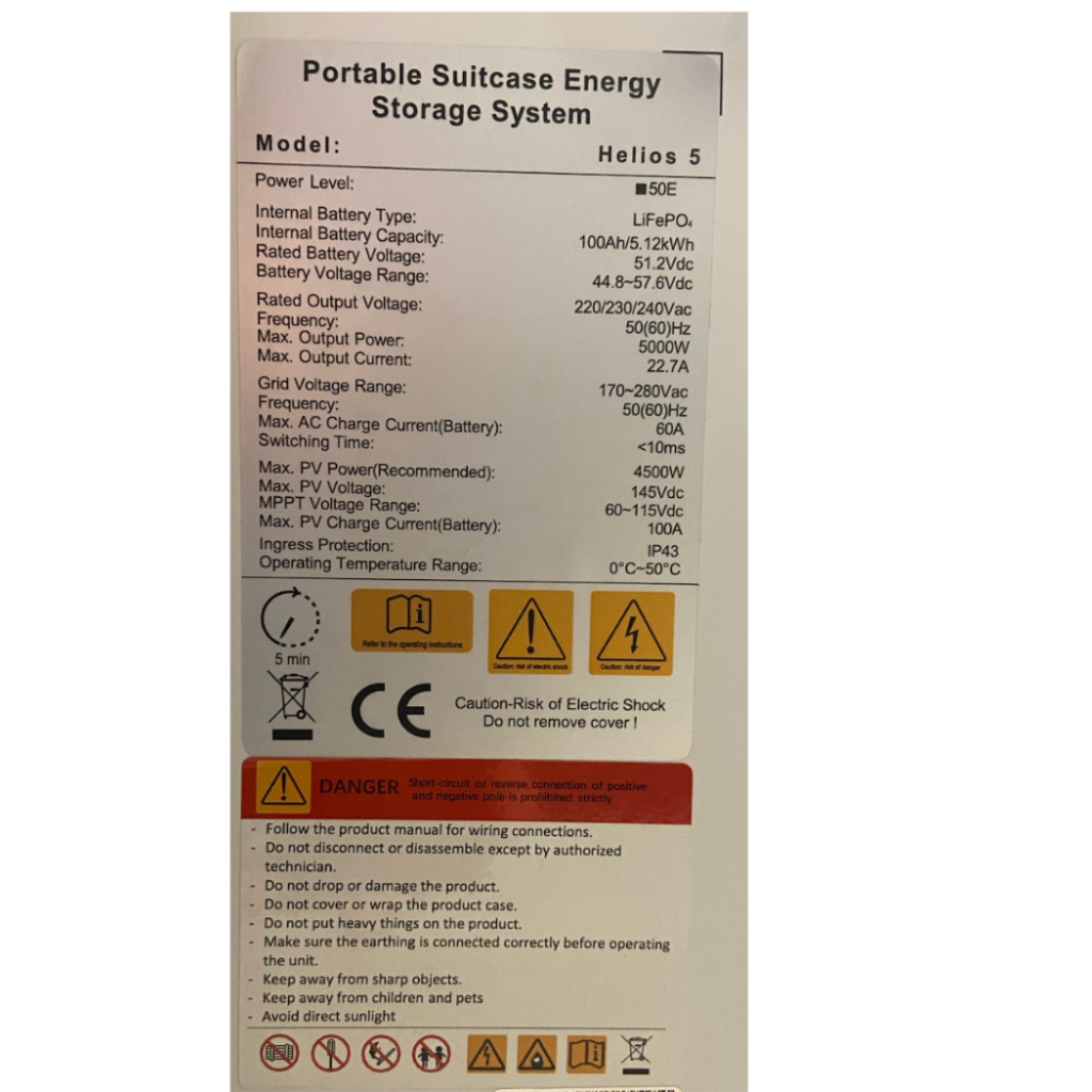 Helios 5 - SR Portables